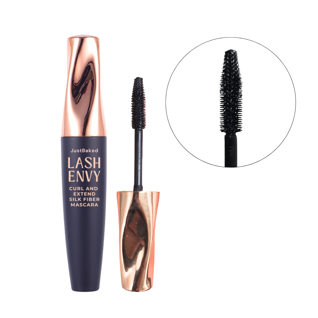 Lash Envy - Curl & Extend Silk Fiber Mascara – JustBaked Beauty